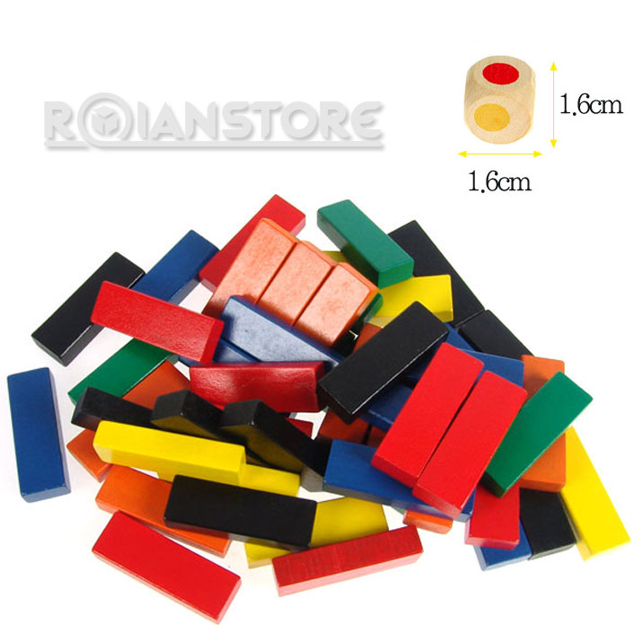 Entretenido Juego Yenga Jenga Colores Ingenio Destreza y Habilidad ...