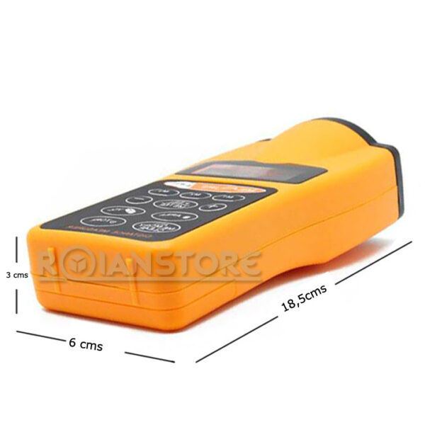 Medidor Distancias Ultrasonico Puntero Laser Huincha Digital Telemetro ...