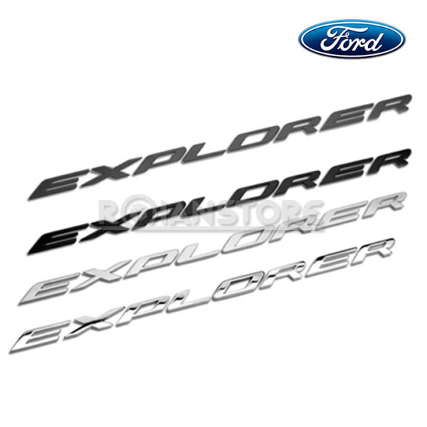 Emblema Ford Explorer Logo Frontal Capot 3D – Roian Store