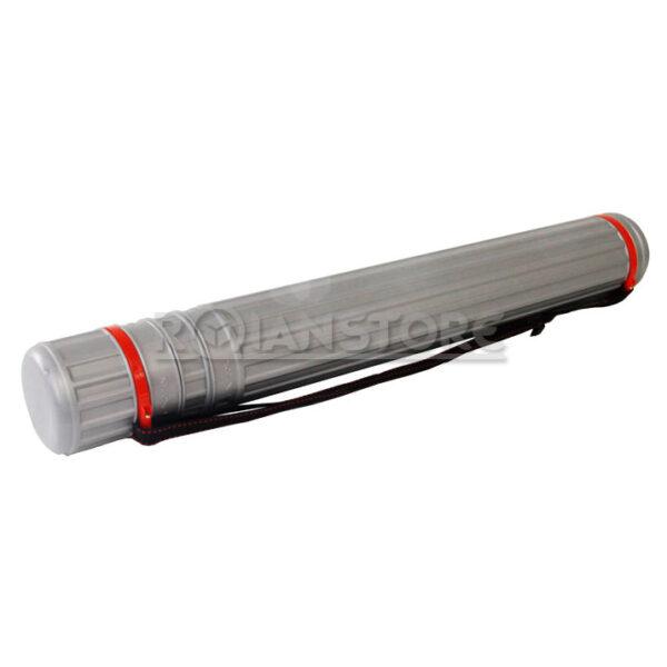 Porta Planos Plástico Extensible Gris con Correa Portaplanos – Roian Store