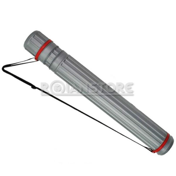 Porta Planos Plástico Extensible Gris con Correa Portaplanos – Roian Store