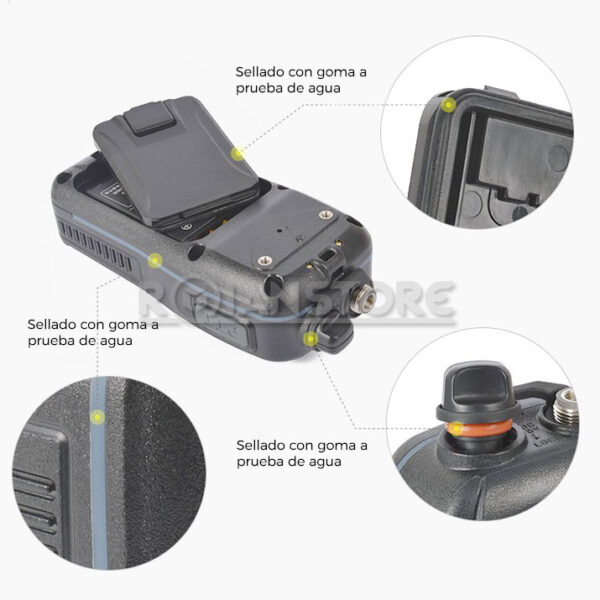 Radio Transmisor VHF Marina RS-36M 5W Sumergible y Flota – Roian Store