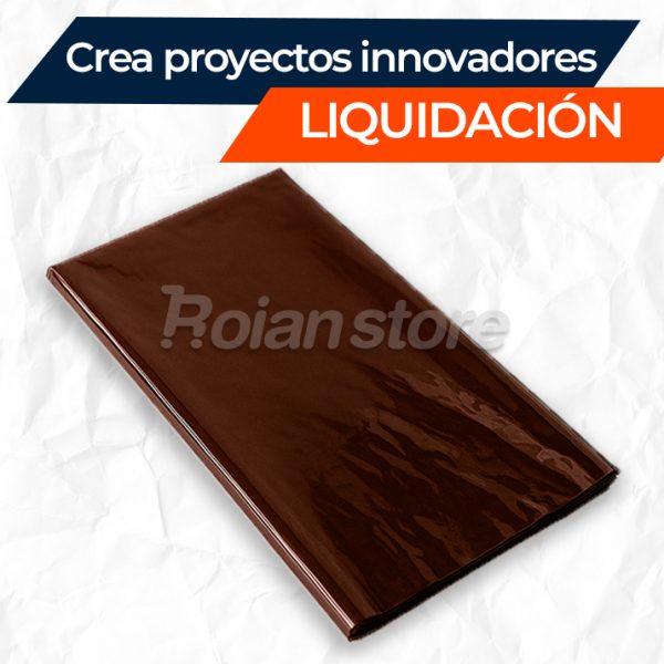 Papel Celofan Color Cafe Set 40 Unidades 100 x 80 cm – Roian Store